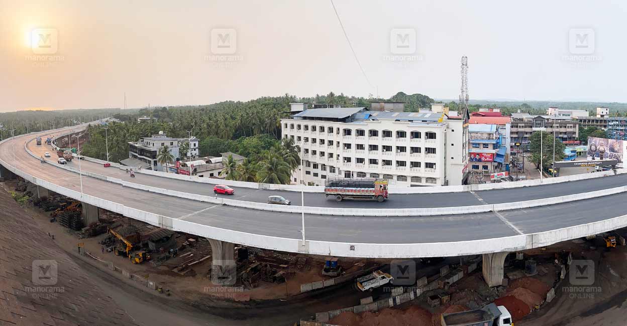 കാസർകോട് നഗരത്തെ ആശങ്കയുടെ തുരുത്തിലാക്കി ഒറ്റത്തൂൺ ഫ്ലൈഓവർ; വ്യാപാരിക ...