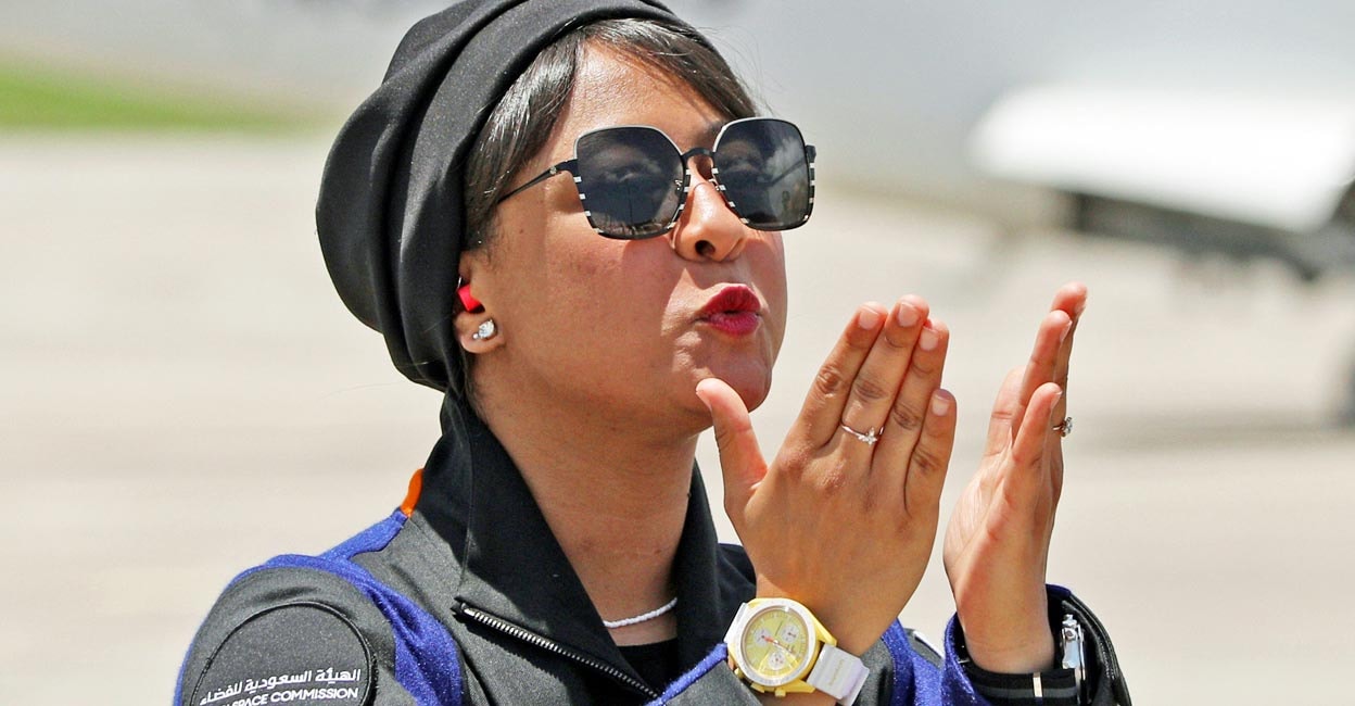 റയാന ബഹിരാകാശത്ത് സൗദിയുടെ വണ്ടർ വുമൺ- Rayyanah Barnawi | Saudi Arabia ...