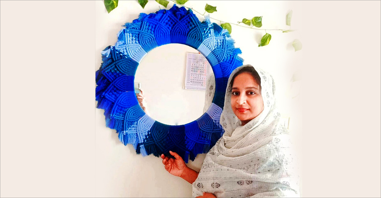 യുട്യൂബ് നോക്കി മക്രാമേ പഠിച്ചു, ഇന്ന് മാസവരുമാനം 30,000 രൂപ| Macrame ...