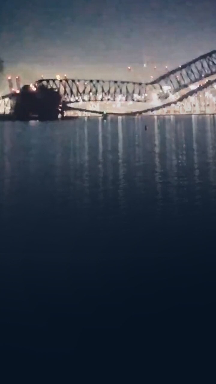 ഫ്രാൻസിസ് സ്‌കോട്ട് കീ പാലം കപ്പലിടിച്ച് തകർന്നു | Scott Key Bridge