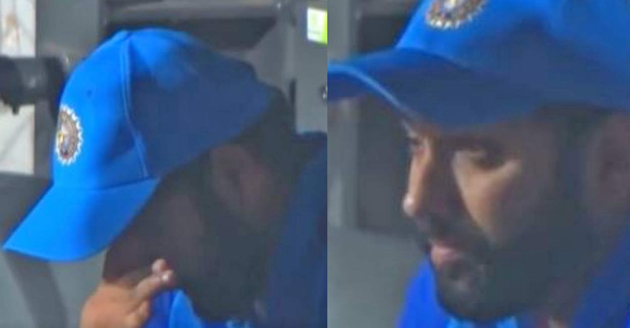 തോൽവി ഭാരം താങ്ങാനാകാതെ ക്യാപ്റ്റൻ; മുഖം കുനിച്ച് കരഞ്ഞ് രോഹിത്- Rohit ...