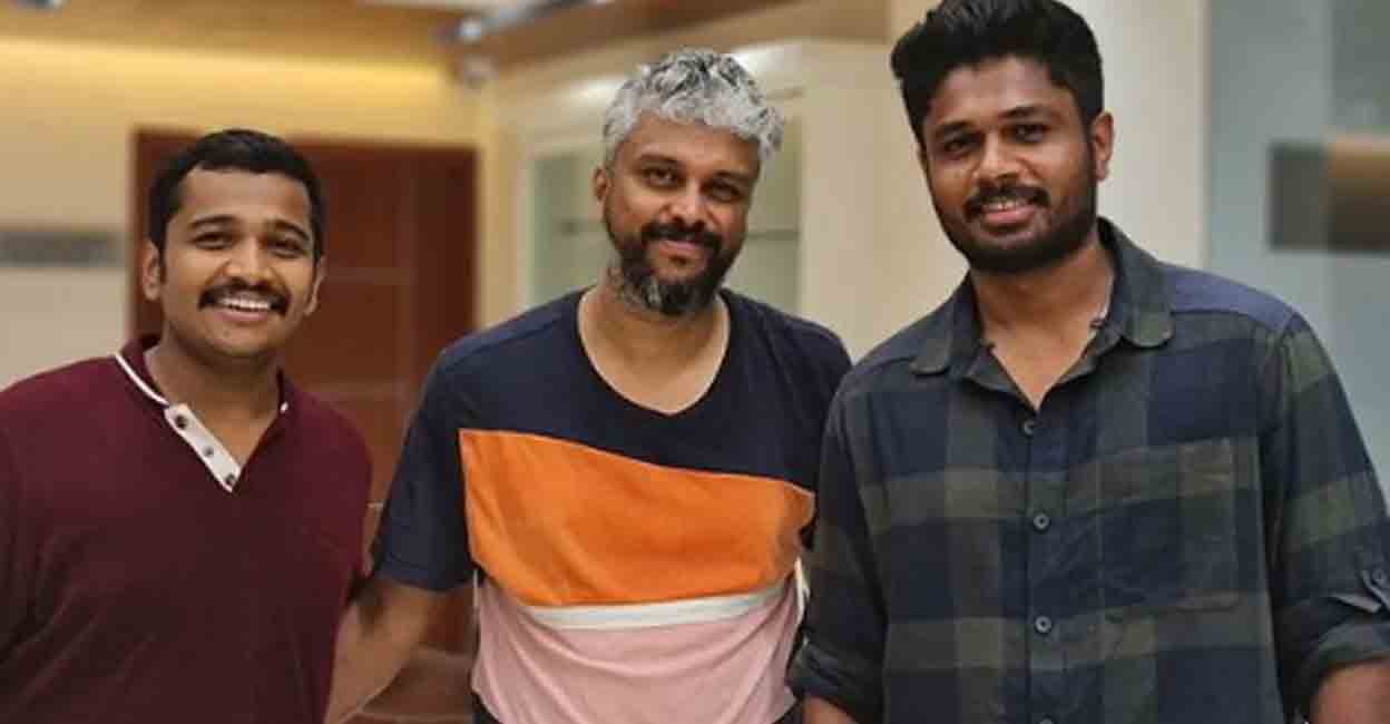 ബേസിലിന് സഞ്ജുവിന്റെ ‘സർപ്രൈസ്’; സിനിമാ സെറ്റിൽ അപ്രതീക്ഷിത സന്ദർശനം ...