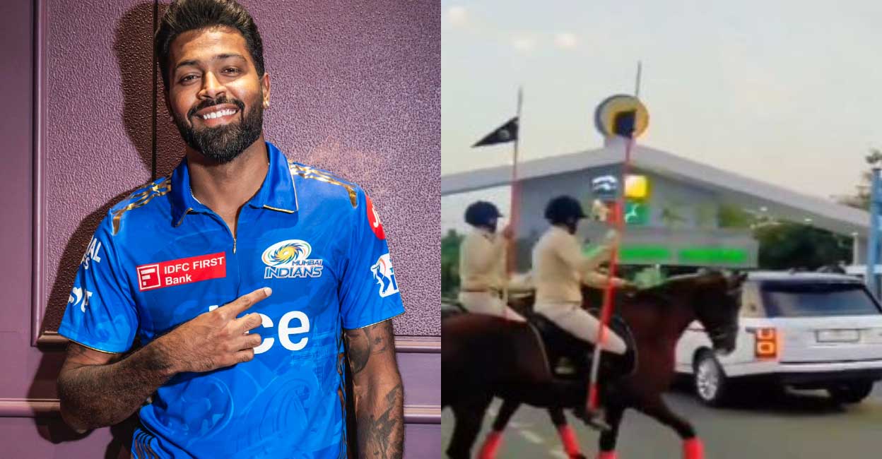 Hardik Pandya's Grand Welcome in Jamnagar: Mumbai Indians' New Captain ...