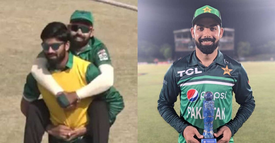 കളിക്കിടെ ‍ശതാബ് ഖാനു പരുക്ക്; സ്ട്രച്ചറില്ലാത്തതിനാൽ തോളത്തു ചുമന്നുകൊണ്ടുപോയി- Shadab Khan ...