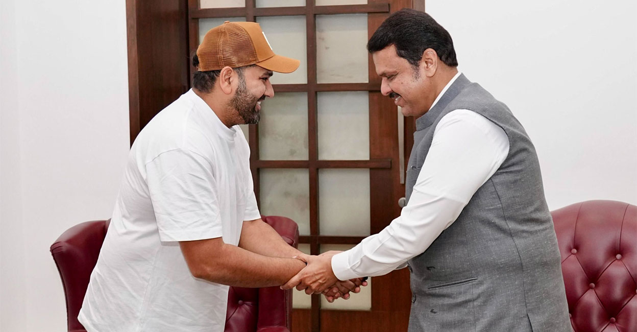 ടെസ്റ്റിൽനിന്ന് വിരമിച്ചതിനു പിന്നാലെ രോഹിത്തിനെ കൂടിക്കാഴ്ചയ്‌ക്കു ...