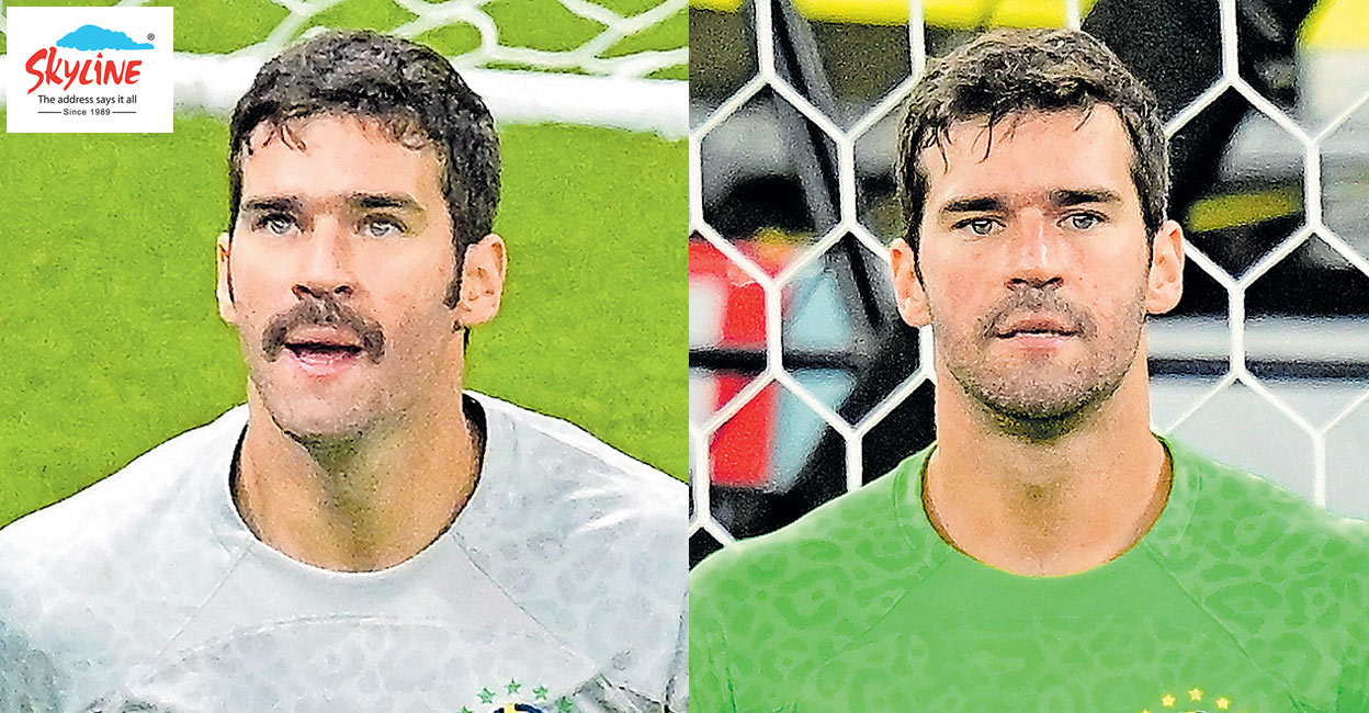 അലിസൺ മീശയെടുത്തു (ബ്രസീൽ ജയിച്ചതിനല്ല!) - Alisson grew moustache in ...