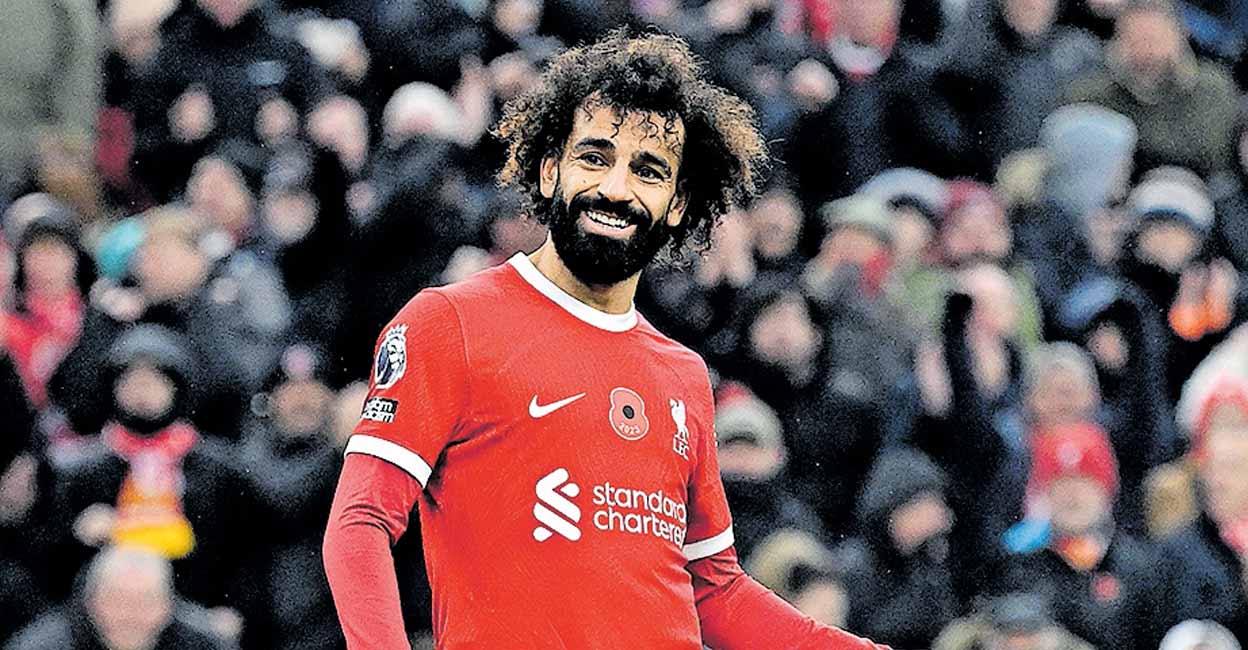 മുഹമ്മദ് സലാ 200 - liverpool defeated brentford in football match ...