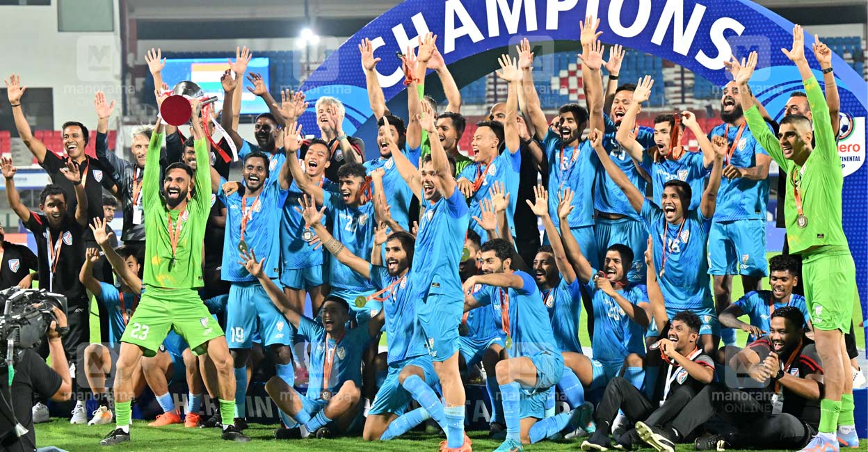 ഇരുവട്ടം ഇന്ത്യ- India's 2nd title in the Intercontinental Cup ...