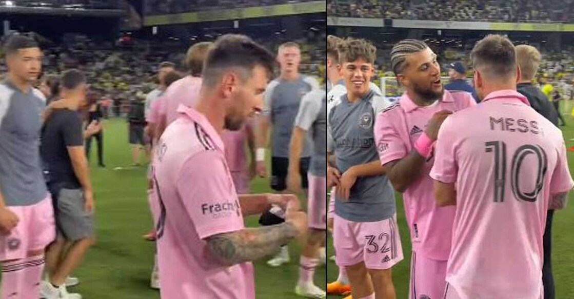 പഴയ ക്യാപ്റ്റനെ ആം ബാൻഡ് അണിയിച്ച് മെസ്സി- Lionel Messi | Inter Miami ...