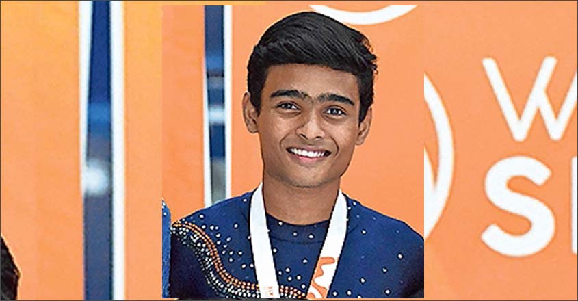 അഭിജിത്തിന് രാജ്യാന്തര സ്കേറ്റിങ് സ്വർണം