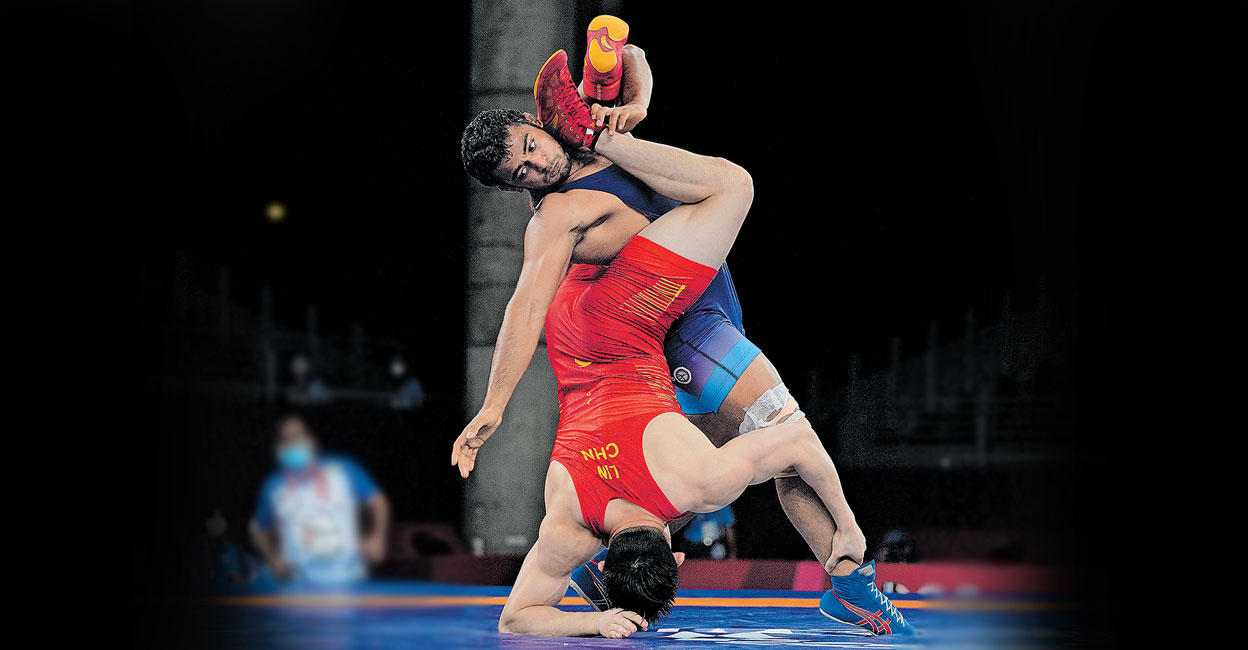 ഗോദയിലെ പോര് | Lovlina Borgohain | Wrestling | Ravikumar Dahiya ...