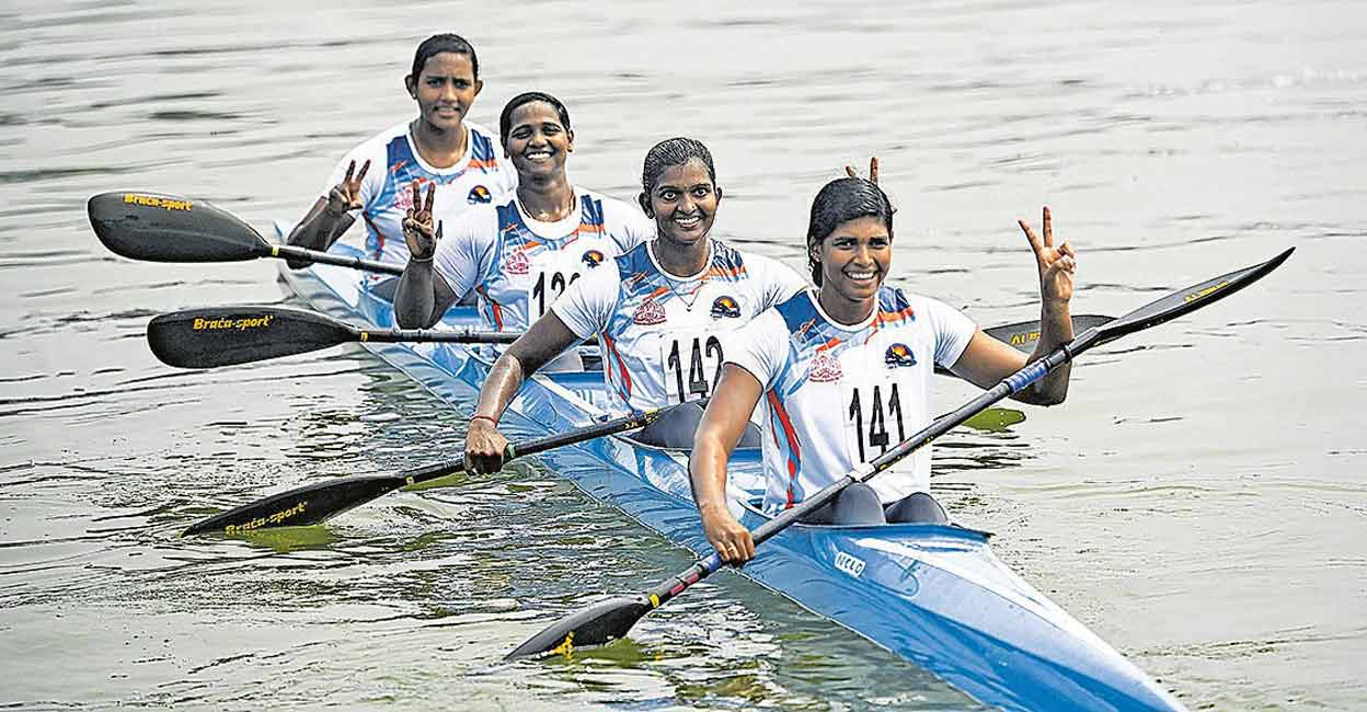 തങ്കത്തോണി; കനോയിങ്, കയാക്കിങ് ഇനങ്ങളിൽ കേരളത്തിന് 2 സ്വർണം കൂടി ...