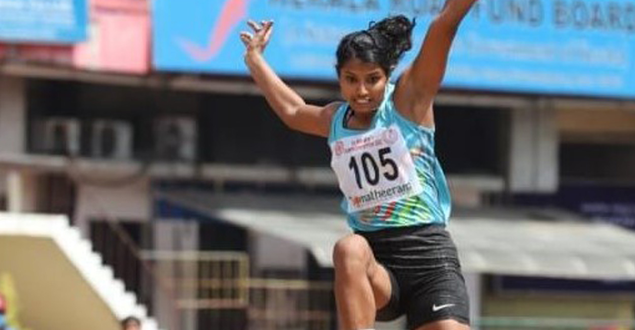 ജന്മദിനത്തിൽ ആൻസി സോജന് ലോങ്ജംപ് വിജയം | Ancy sojan| School meet| long ...