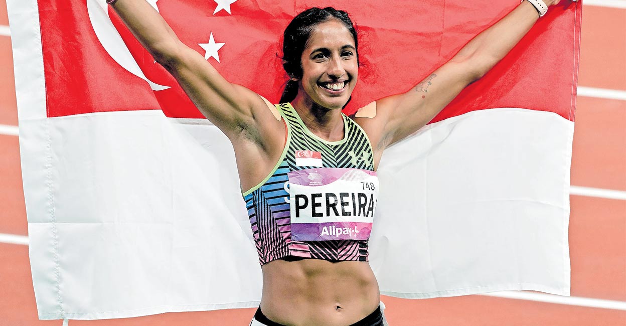 സിംഗപ്പുർ മെഡലിന് മലയാളി സ്പർശം - Malayalee touch for singapore medal ...