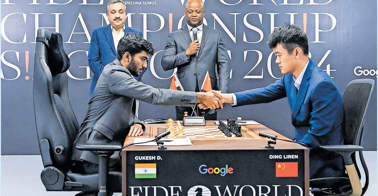 ഡിങ്ങിന് ഓഫിസ് കസേര, ഗുകേഷിന് ഗെയിമിങ് കസേര | മനോരമ ഓൺലൈൻ ന്യൂസ്- Chess ...