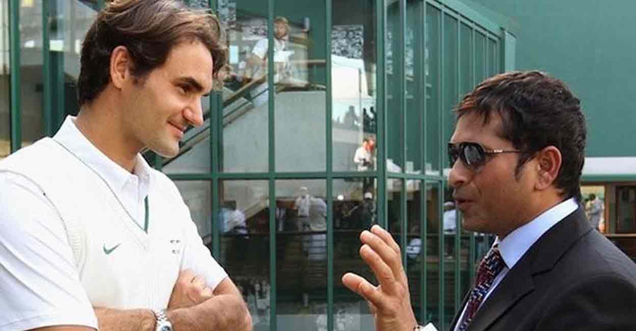 നക്ഷത്രങ്ങൾ കണ്ടുമുട്ടിയപ്പോൾ - Roger Federer Retires | Sachin Tendulkar | Sports | Indian ...