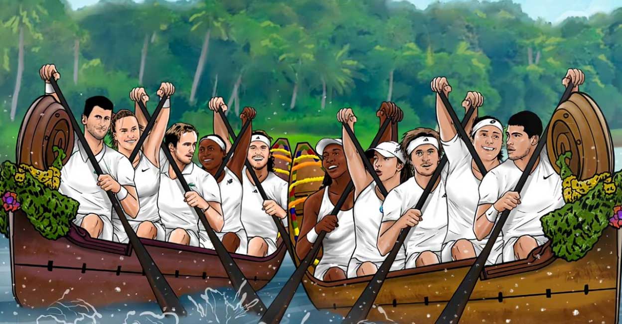 കേരളത്തിന്റെ വള്ളംകളി വിമ്പിൾഡനിൽ- Wimbledon | Tennis | Manorama News