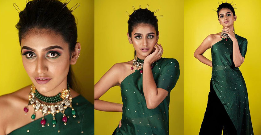 പച്ചയിൽ അതിസുന്ദരിയായി പ്രിയ വാരിയർ | Priya Varrier | Photoshoot ...