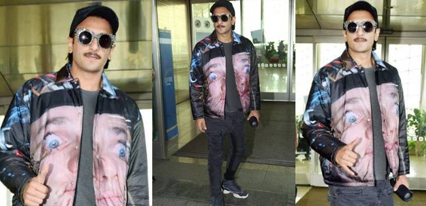 രൺവീറിന്റെ ജാക്കറ്റിലെ മുഖത്ത് അദ്ഭുതം | Ranveer Singh | Fashion ...