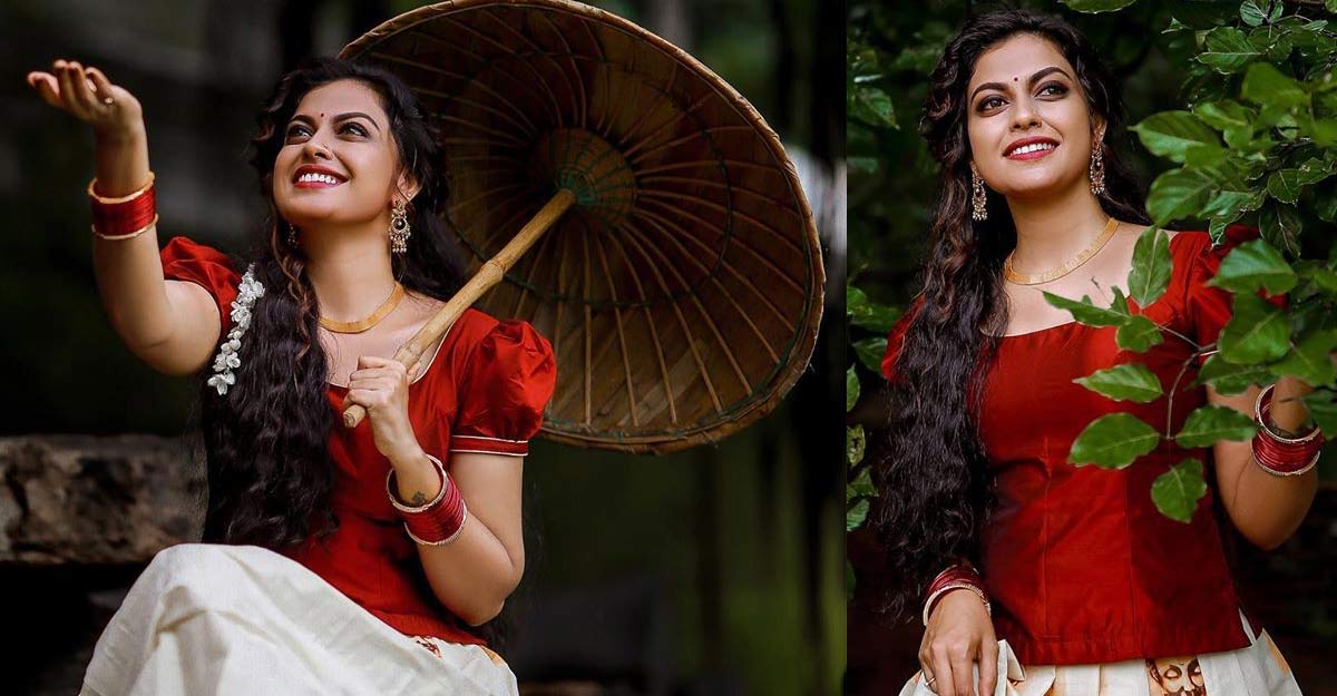 നാടൻ സുന്ദരിയായി അനുശ്രീ | Anusree | Actress | Photoshoot | Traditional ...