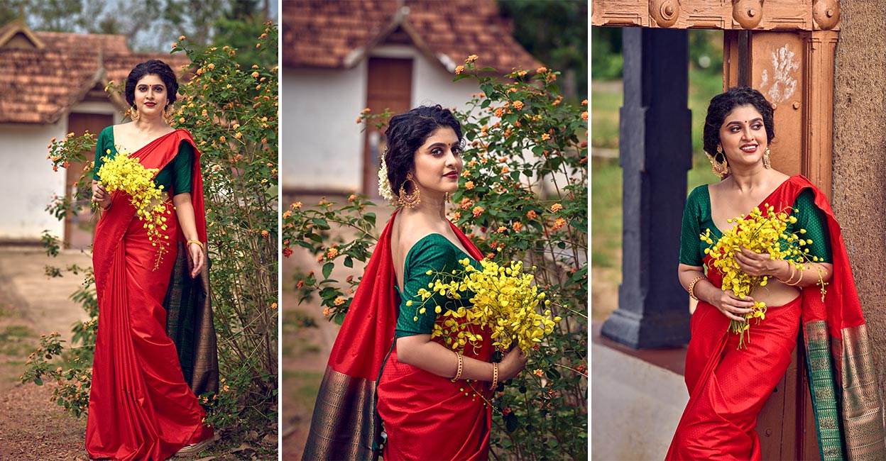 ഫോട്ടോഷൂട്ടിൽ തിളങ്ങി രസ്ന പവിത്രൻ | Rasna Pavitran | Vishu Special ...