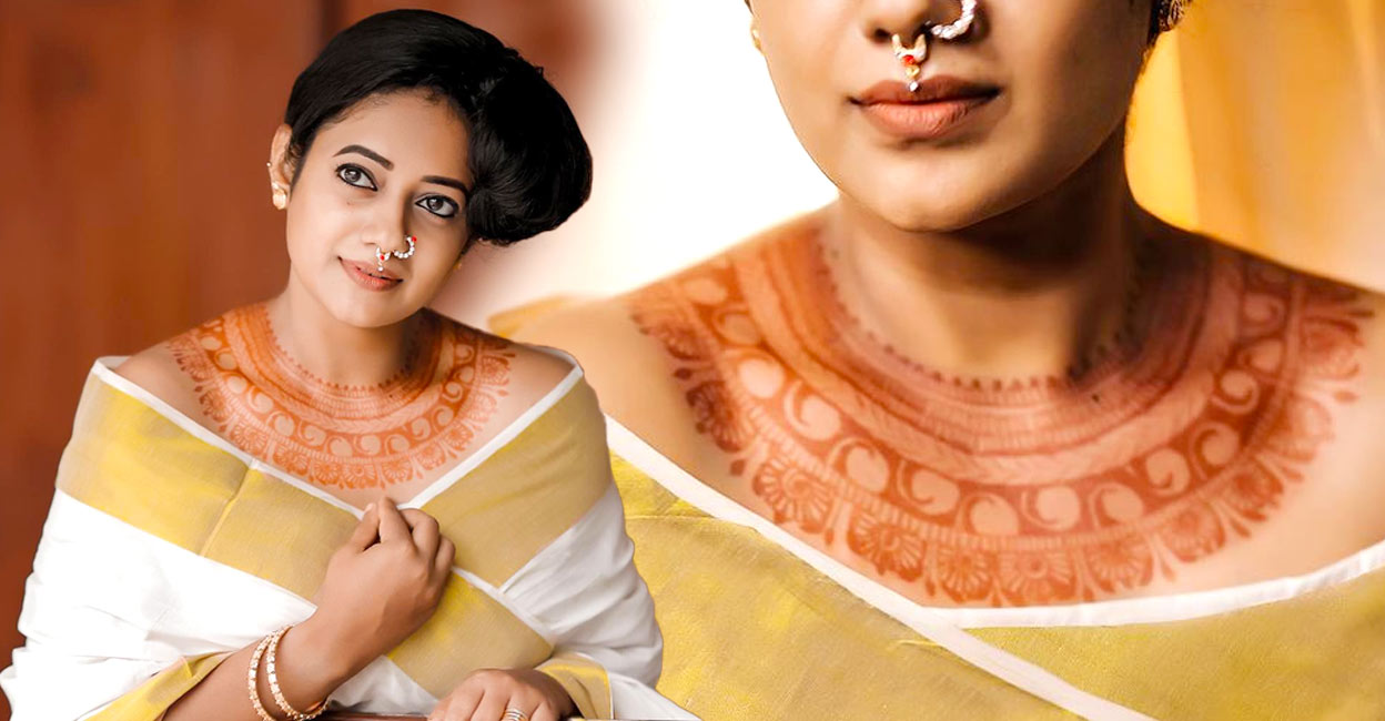 മൈലാഞ്ചി നെക്‌ലേസുമായി പ്രീത - Preetha Pradeep | Serial Actress ...