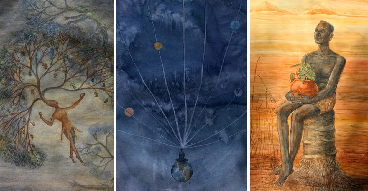 അനുഭവങ്ങൾ കാൻവാസിലാക്കി മാത്യു കുര്യന്‍ – Mathew Kurian | Art ...