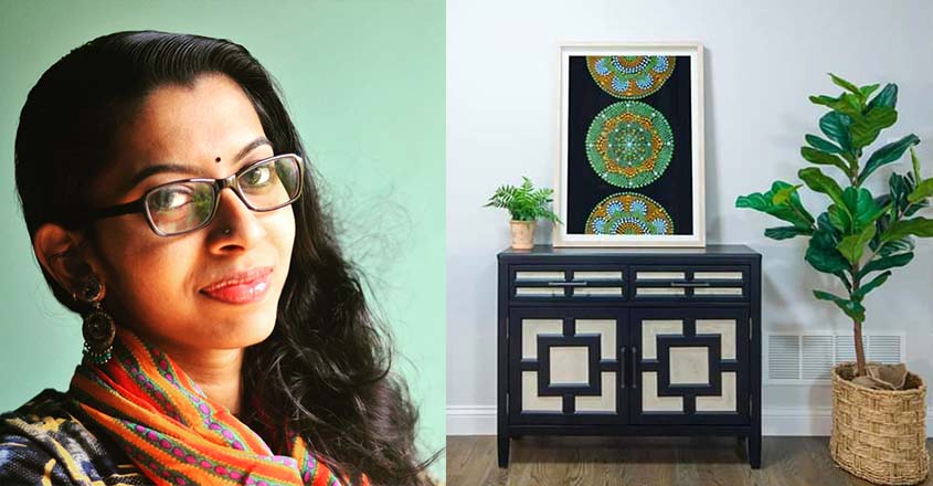 100 ദിനങ്ങളിലെ 100 വരകൾ | Mandal design | Reshmi Ajeesh | Art and Life ...