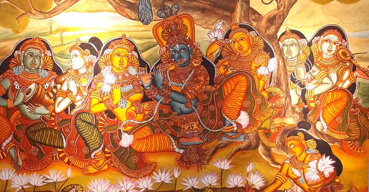 കേരളീയ ചുമര്‍ചിത്രകല: ഉത്ഭവവും പരിണാമവും | Kerala Mural Arts | Origin ...