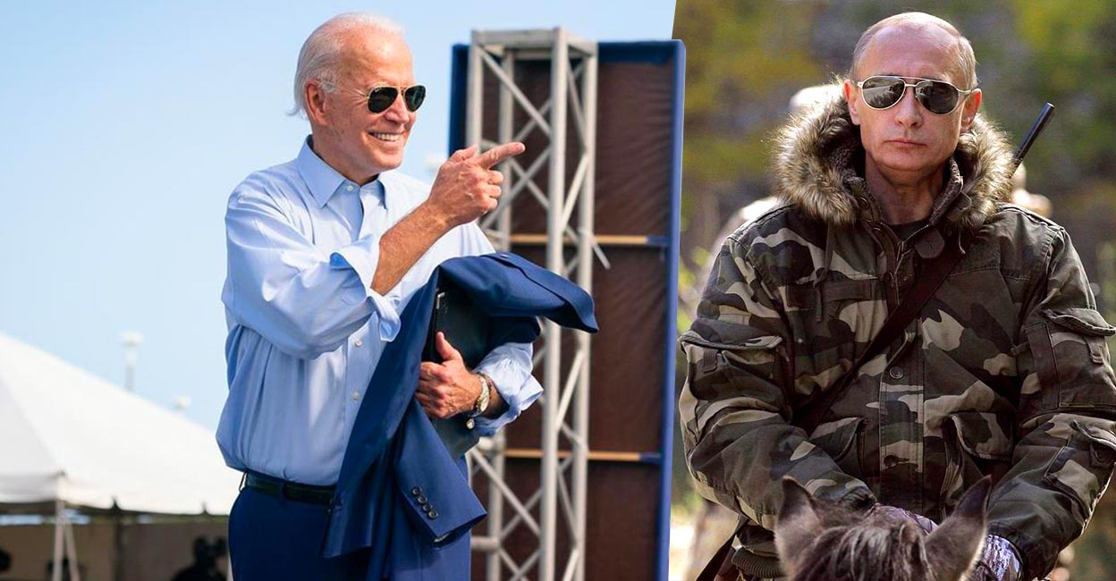 ബൈഡൻ–പുടിന്‍ കൂടിക്കാഴ്ച, താരമായി ഏവിയേറ്റർ സൺഗ്ലാസ് | Joe Biden ...