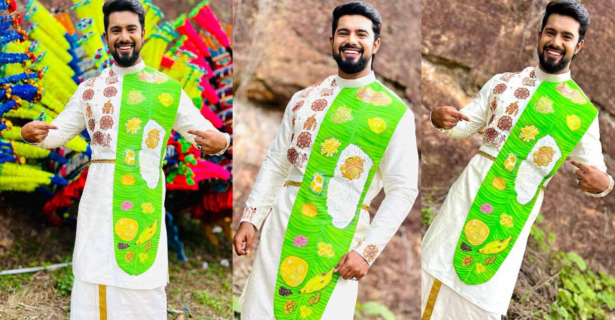 ഓണമൊക്കയല്ലേ, വസ്ത്രത്തിലും ഒരു കുറവും വേണ്ട; കുർത്തയിൽ സദ്യയൊരുക്കി ...