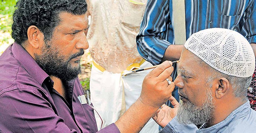 നസീർ സാറിന്റെ സ്കിൻ ടോണുമായി മാച്ചു ചെയ്യാൻ സത്യൻസാറിന്റെ നിറം ...