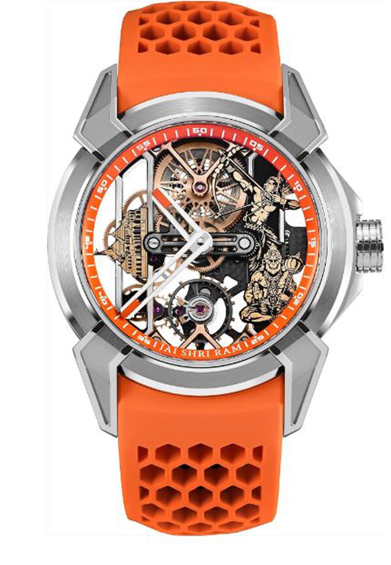 ‘രാം ജന്മഭൂമി എഡിഷൻ’ വാച്ച് ധരിച്ച് സൽമാൻ ഖാൻ, ഡയലിൽ രാമനും ഹനുമാനും ...