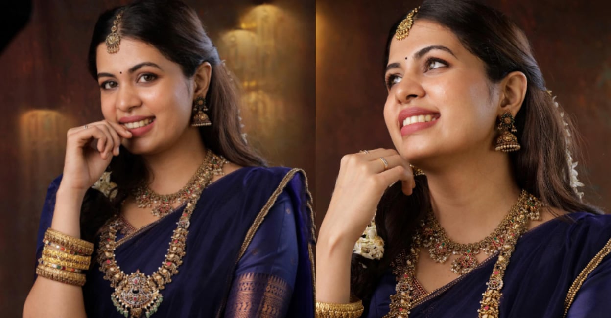 ‘ഒരു ദൈവീക ഭാവം, സത്യം പറയാലോ നല്ല ഭംഗിയുണ്ട്!’: വധുവായി ഒരുങ്ങി ദിയ ...