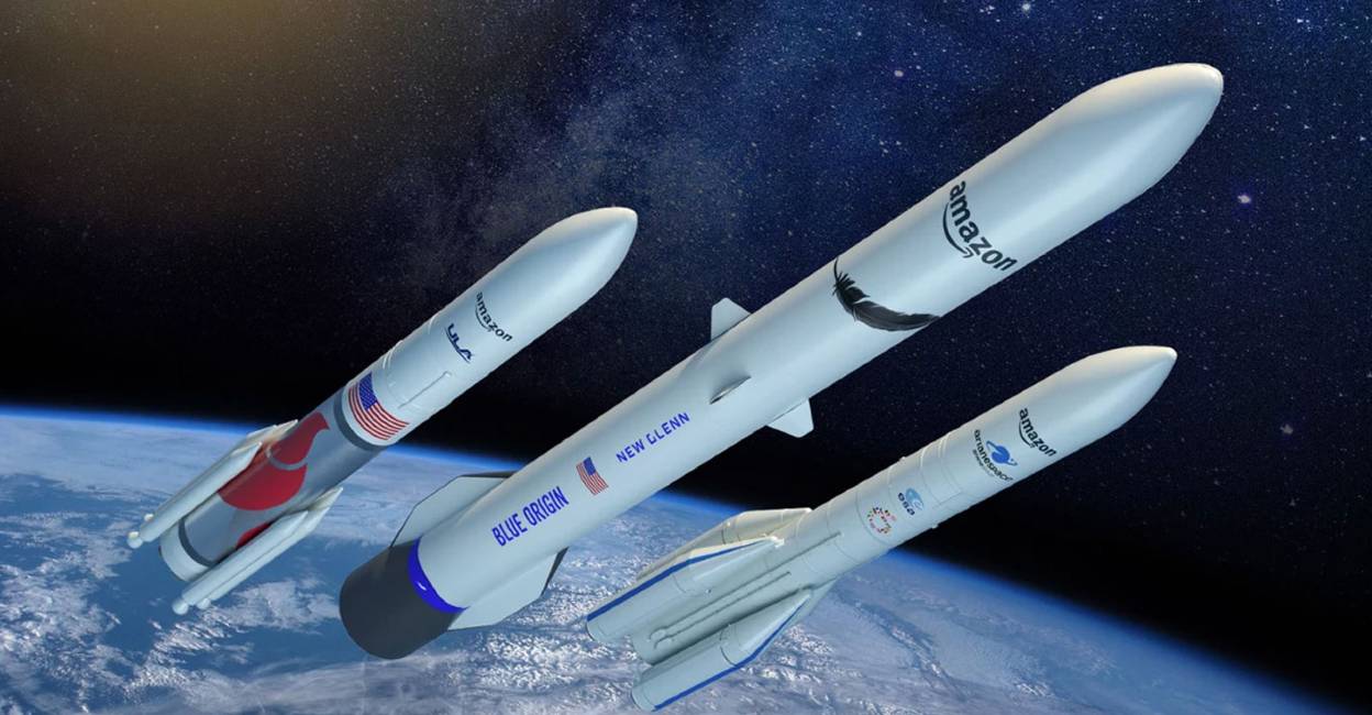 മസ്കിനോട് ഏറ്റുമുട്ടാൻ ബെസോസ്, വിക്ഷേപിക്കുന്നത് 3,236 സാറ്റലൈറ്റുക ...