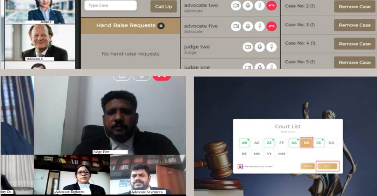 കേരള ഹൈക്കോടതിയിലും ‘വികൺസോൾ വെര്‍ച്വല്‍ കോർട്ട്’, വാദം തുടങ്ങി