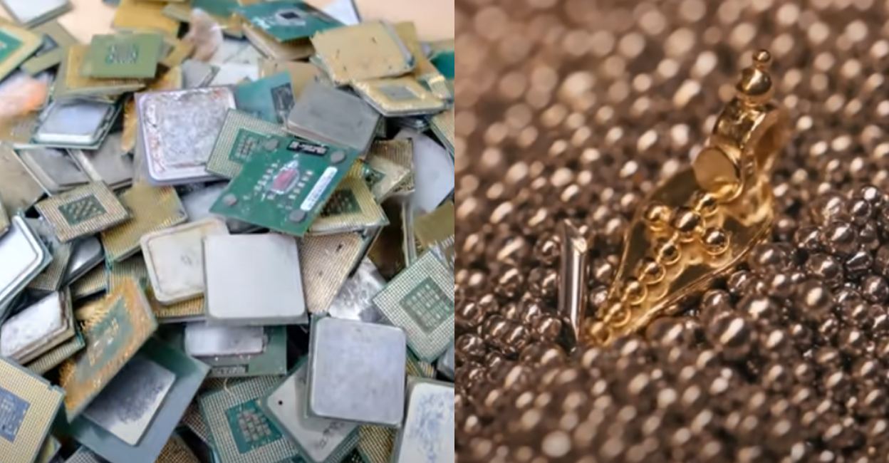 ഇ-മാലിന്യത്തിൽ നിന്നും സ്വന്തം വിവാഹത്തിനുള്ള കെട്ടുതാലി നിർമിച്ച് ...