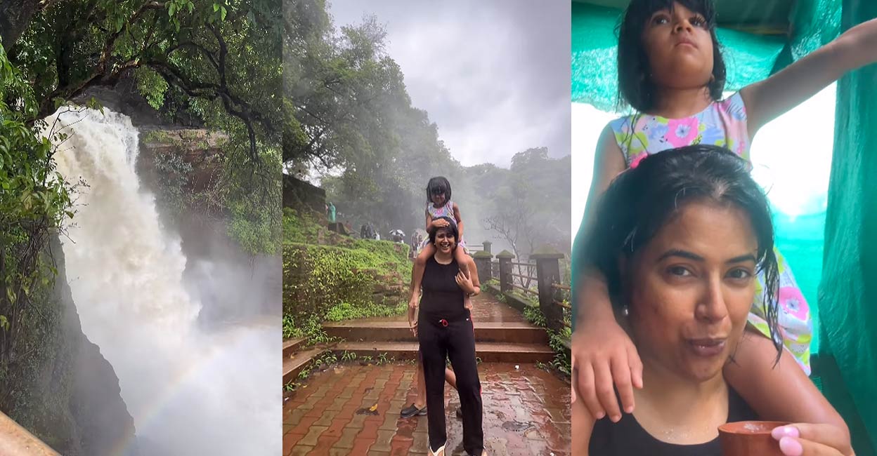 ഗോവയിലേക്കൊരു ഫാമിലി ട്രിപ്പ്, യാത്രാ ചിത്രങ്ങളുമായി സമീറ റെഡ്‌ഡി ...