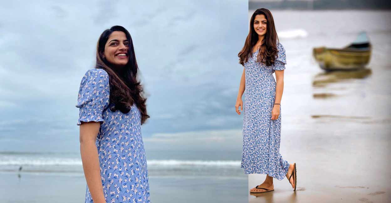 മുഴപ്പിലങ്ങാട് ബീച്ചിന്‍റെ ഭംഗി നുകര്‍ന്ന് നിഖില വിമല്‍ | Nikhila Vimal ...