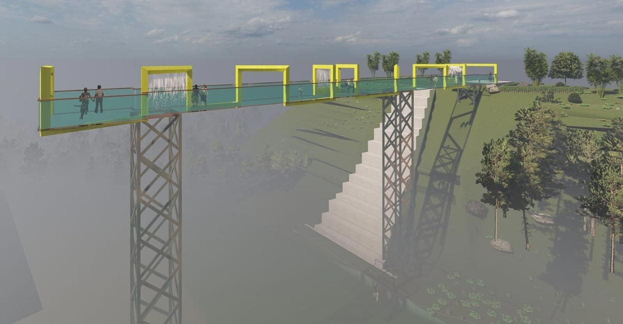 കണ്ണാടി പാലം ഇനി തിരുവനന്തപുരത്തും; ധൈര്യമുണ്ടെങ്കിൽ ഇനി ഗ്ലാസ് ...