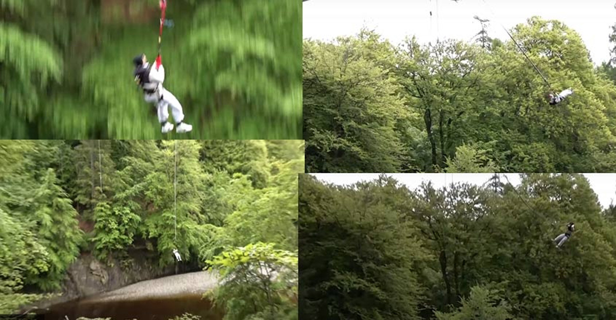 24 മണിക്കൂറിനിടെ 765 തവണ പാലത്തിൽ നിന്ന് ചാടി; ഗിന്നസ് റെക്കോർഡ് ...