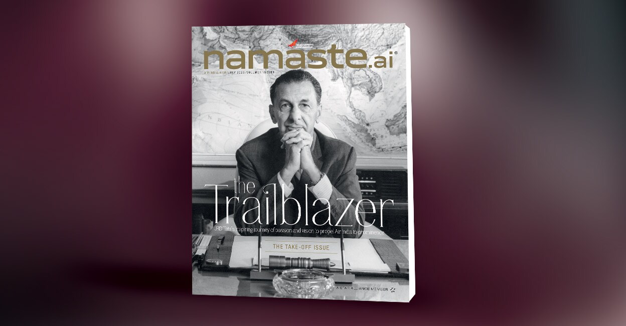 നമസ്‌തേ, മാഗസിന്‍ പുറത്തിറക്കി എയര്‍ ഇന്ത്യ - namaste | Air Indias New ...