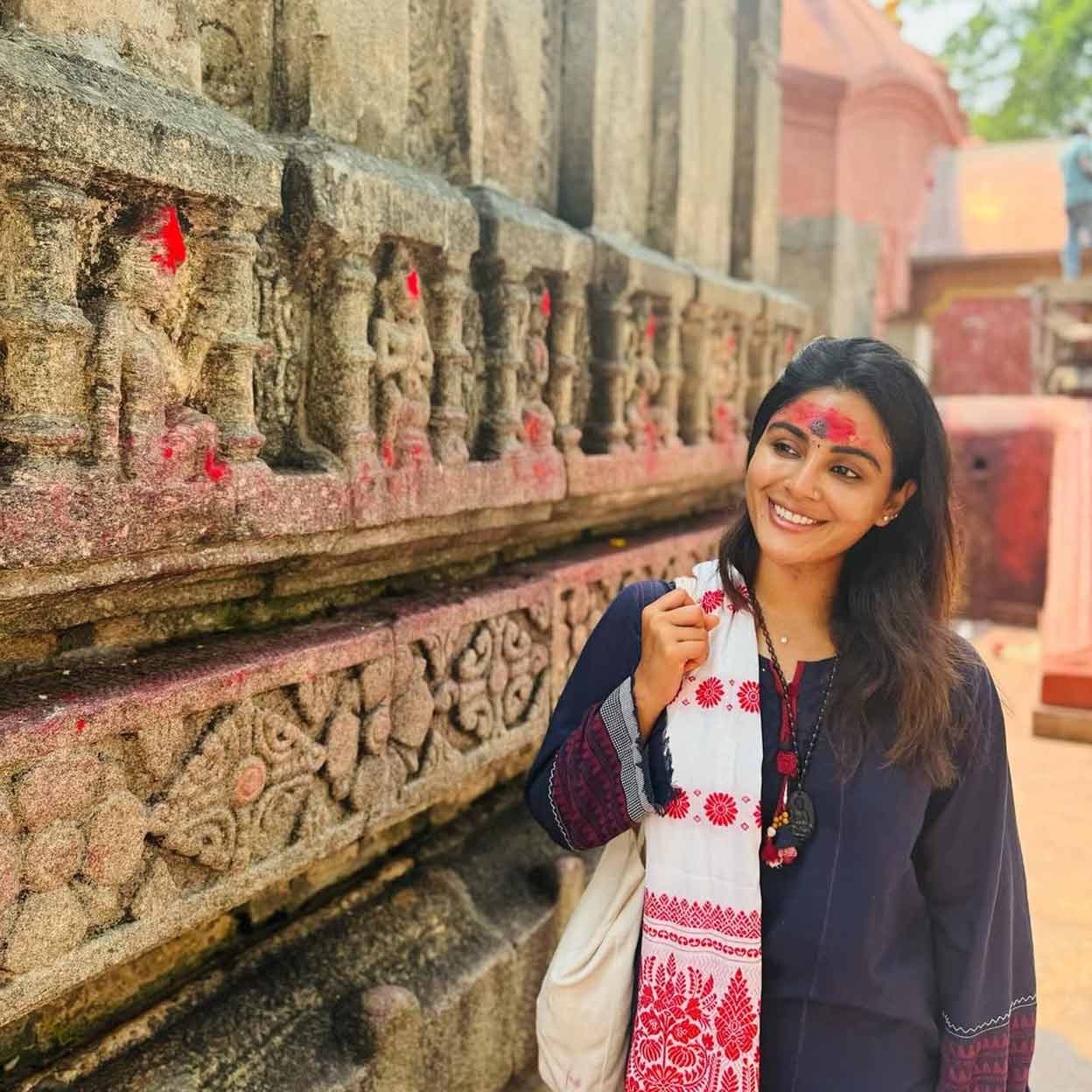 കാമാഖ്യ ക്ഷേത്രത്തിലേക്കുള്ള യാത്ര, ചിത്രങ്ങളുമായി നടി സംയുക്ത – Samyuktha | Kamakhya Temple Assam