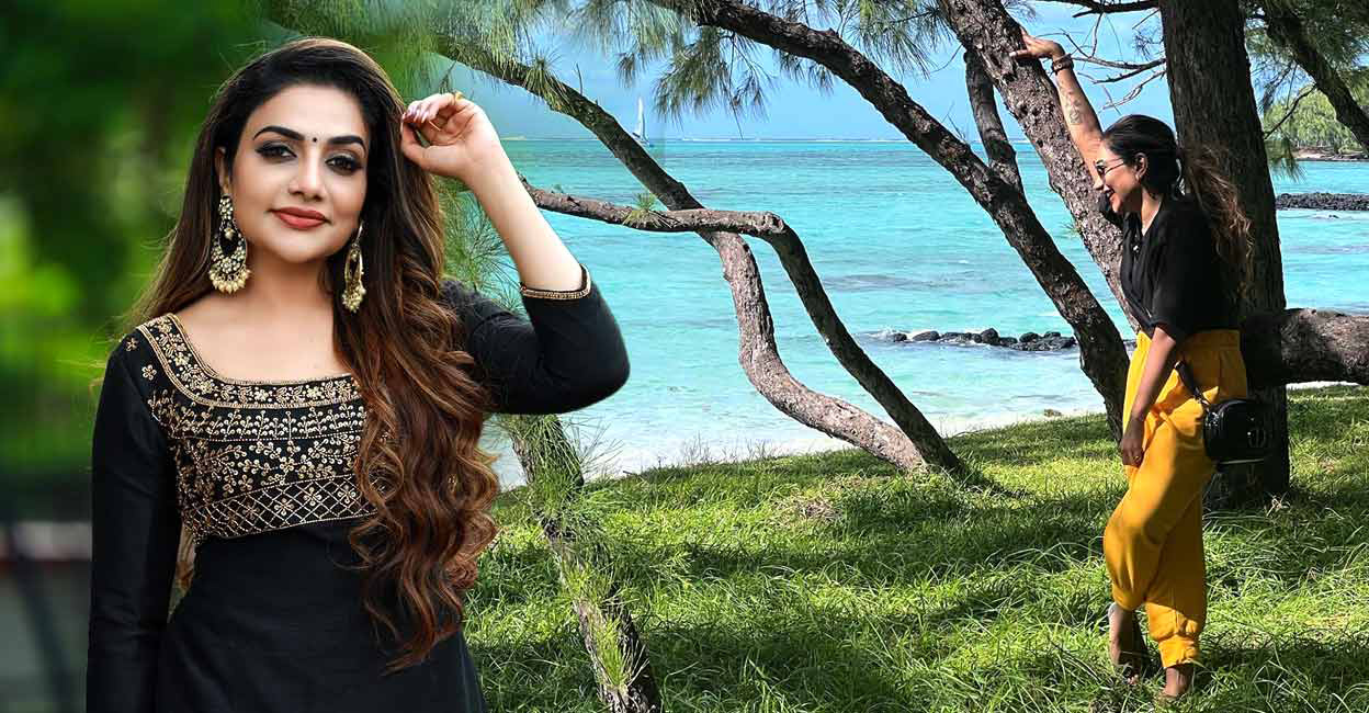 Rimi tomy Shares Travel Pictures from Mauritius