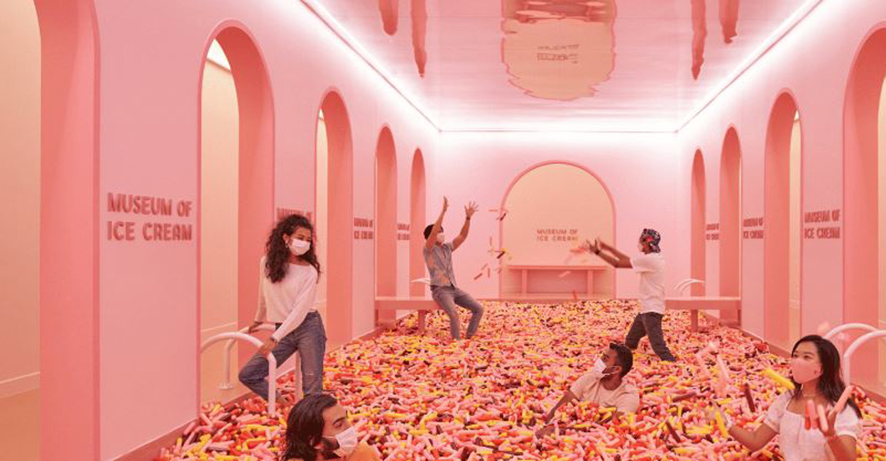 Singapore is now home to a pretty pink Museum of Ice Cream