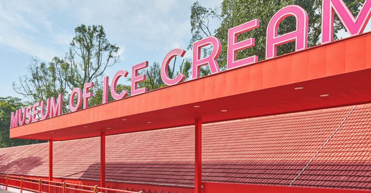Singapore is now home to a pretty pink Museum of Ice Cream
