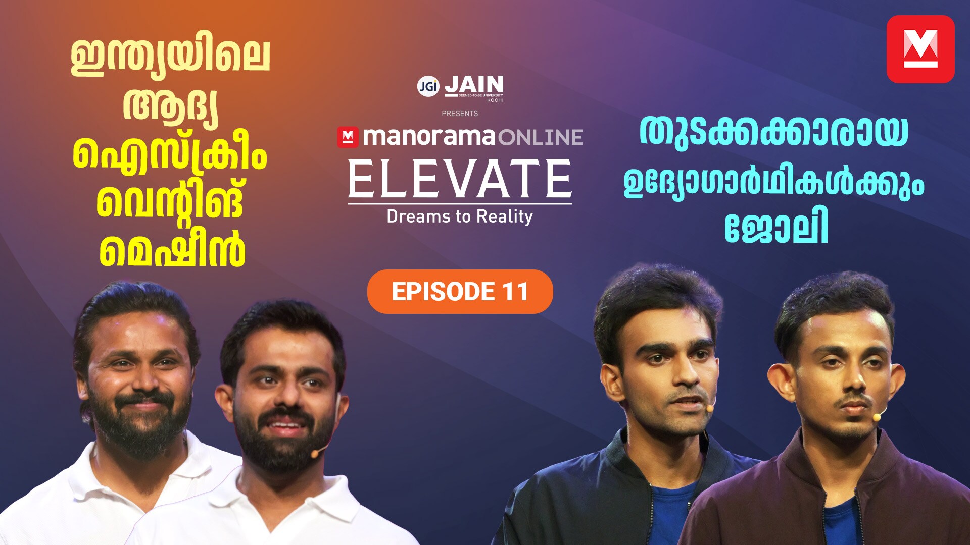 ഐഡിയകളുടെ അദ്ഭുത ലോകം | Manorama Online Elevate Ep -11 | Full Pitch