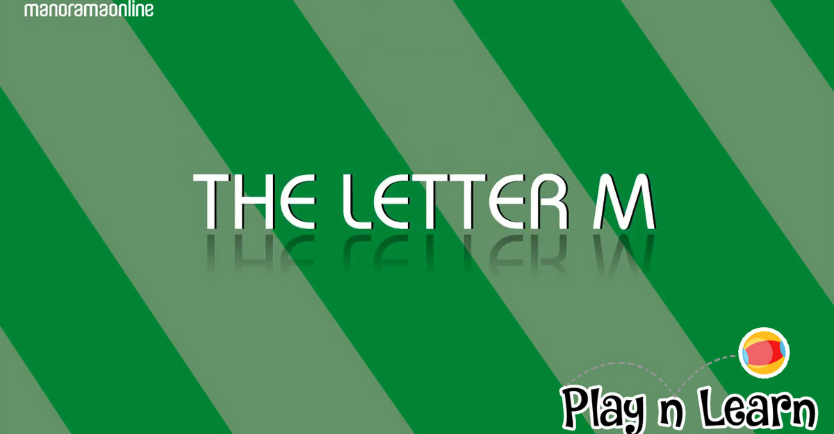 The Letter M | Nursery Rhyme | English | Manorama Online | Animated ...