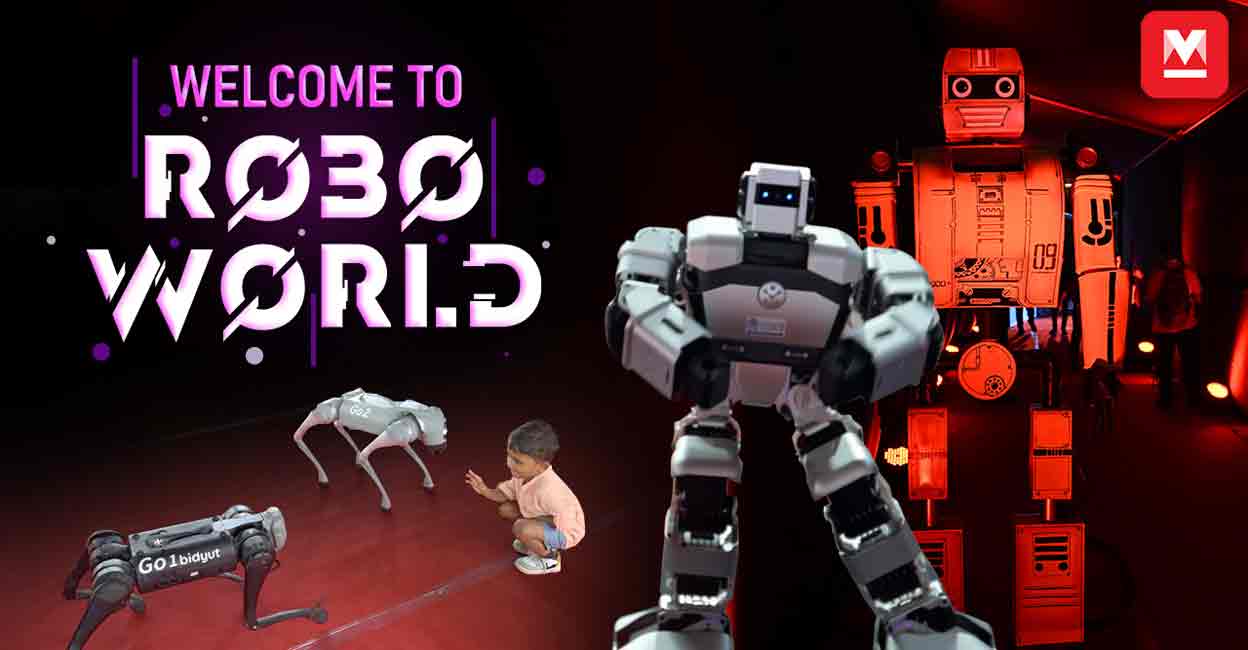 50രൂപയ്ക്ക് റോബോട്ടുകളെ ആസ്വദിക്കാം നിയന്ത്രിക്കാം | Robotic Expo ...